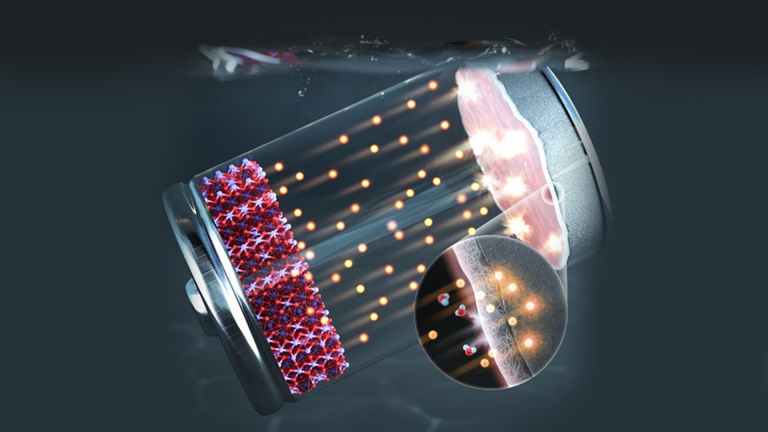 Zinc anode stabilised to improve performance of zinc-ion batteries