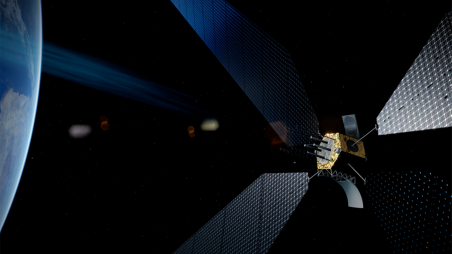 Space based solar power plant concepts in development with ESA